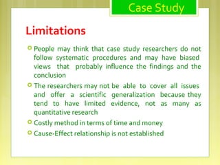 Case study and Ethnography | PPT