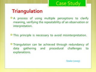 Case study and Ethnography | PPT
