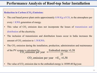 Case Study Event_roof top solar power plant | PPTX