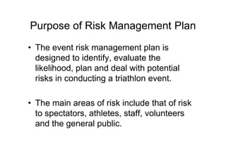 Risk Management Plan Example | PDF