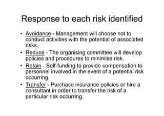 Risk Management Plan Example | PDF
