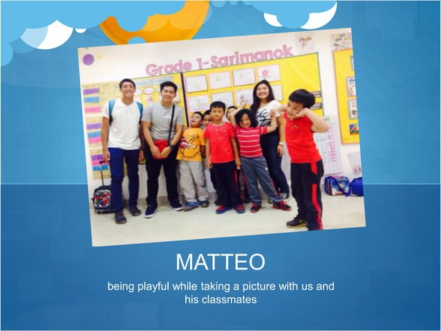 A Case Study on Child Development - Matteo | PPTX
