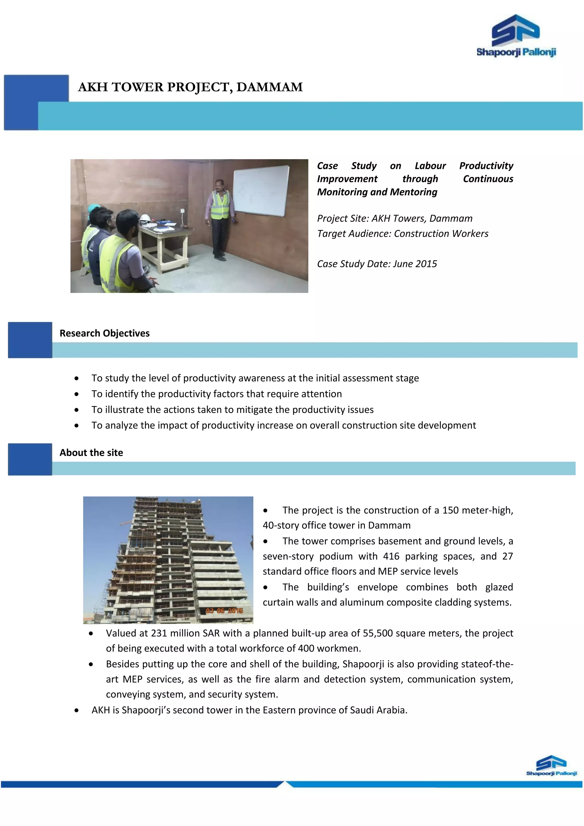 AKH Tower Project, Dammam | PDF