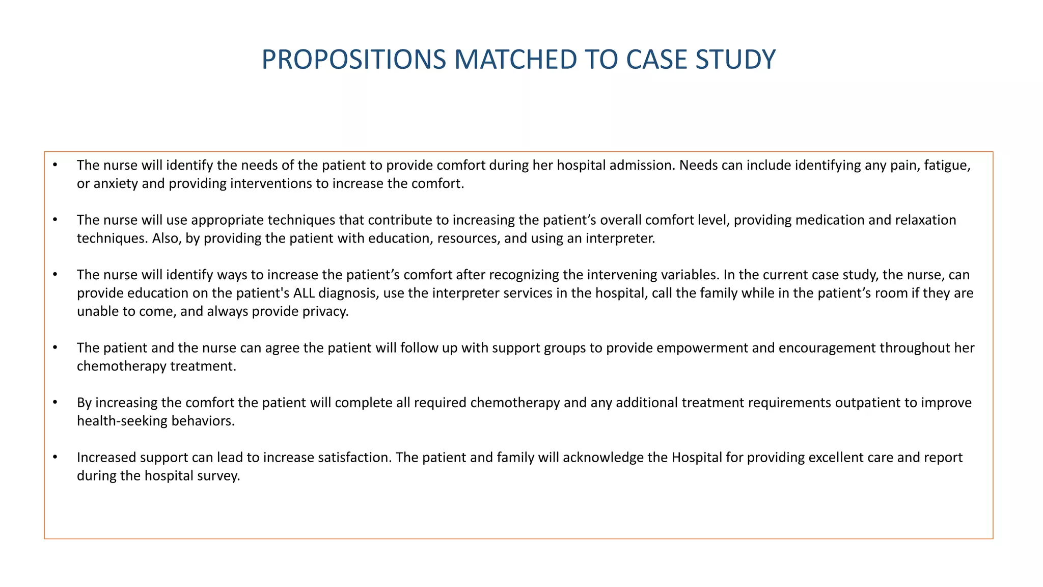 nursing theory case study MRT | PPT