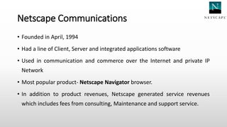 Netscape IPO case study Analysis | PPTX