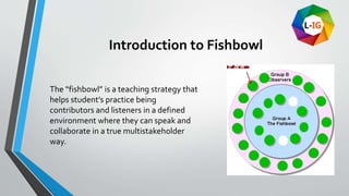 Case study fishbowl on youth on the table | PPT