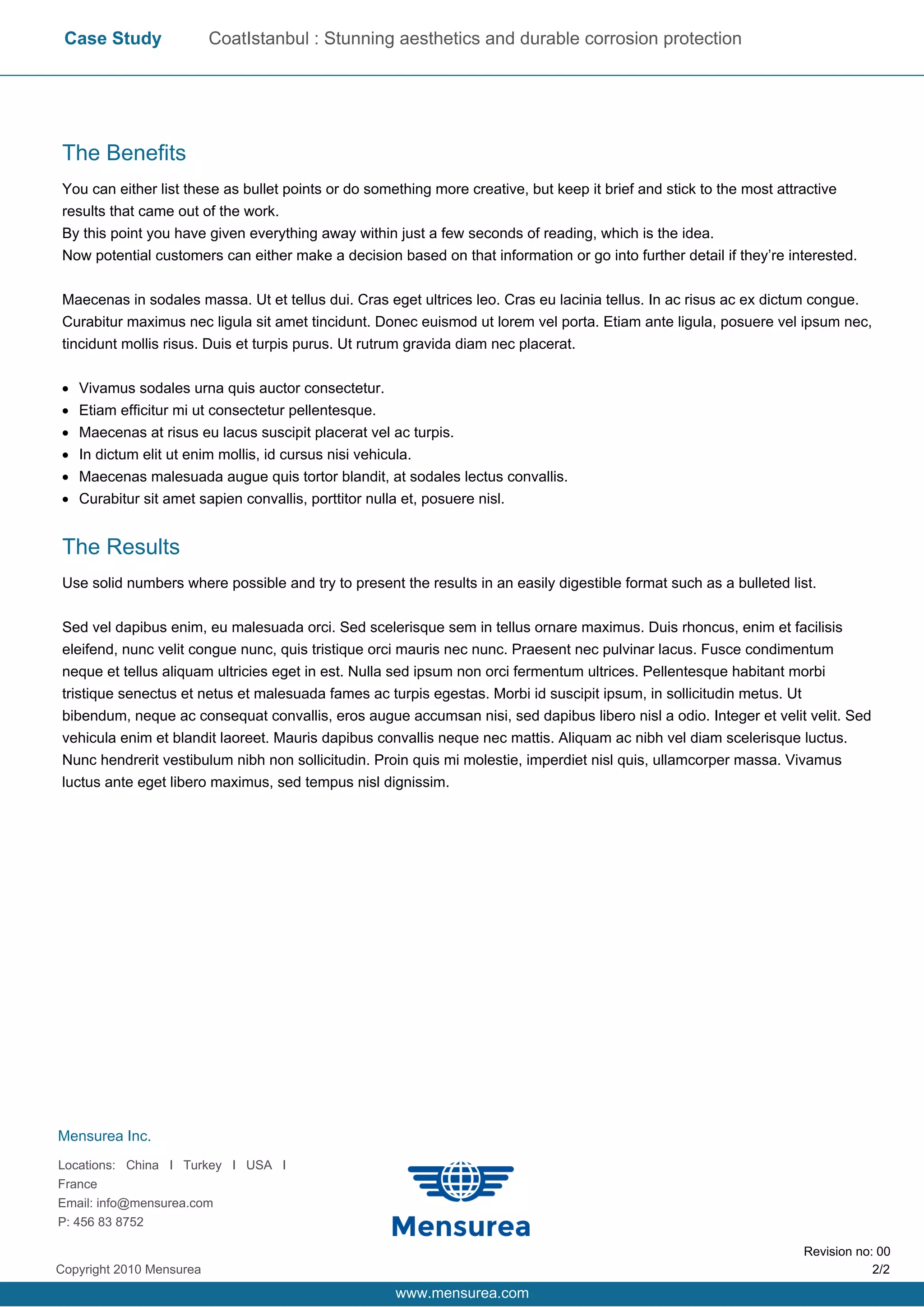 Case Study for Chemical Industry | PDF