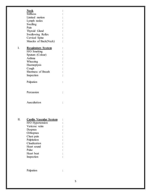 Case study format (Nursing) | DOCX | Ear, Nose and Throat Conditions ...