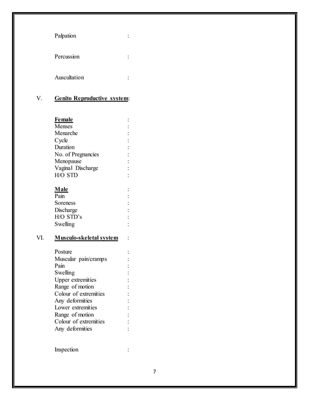 Case study format (Nursing) | DOCX | Ear, Nose and Throat Conditions ...