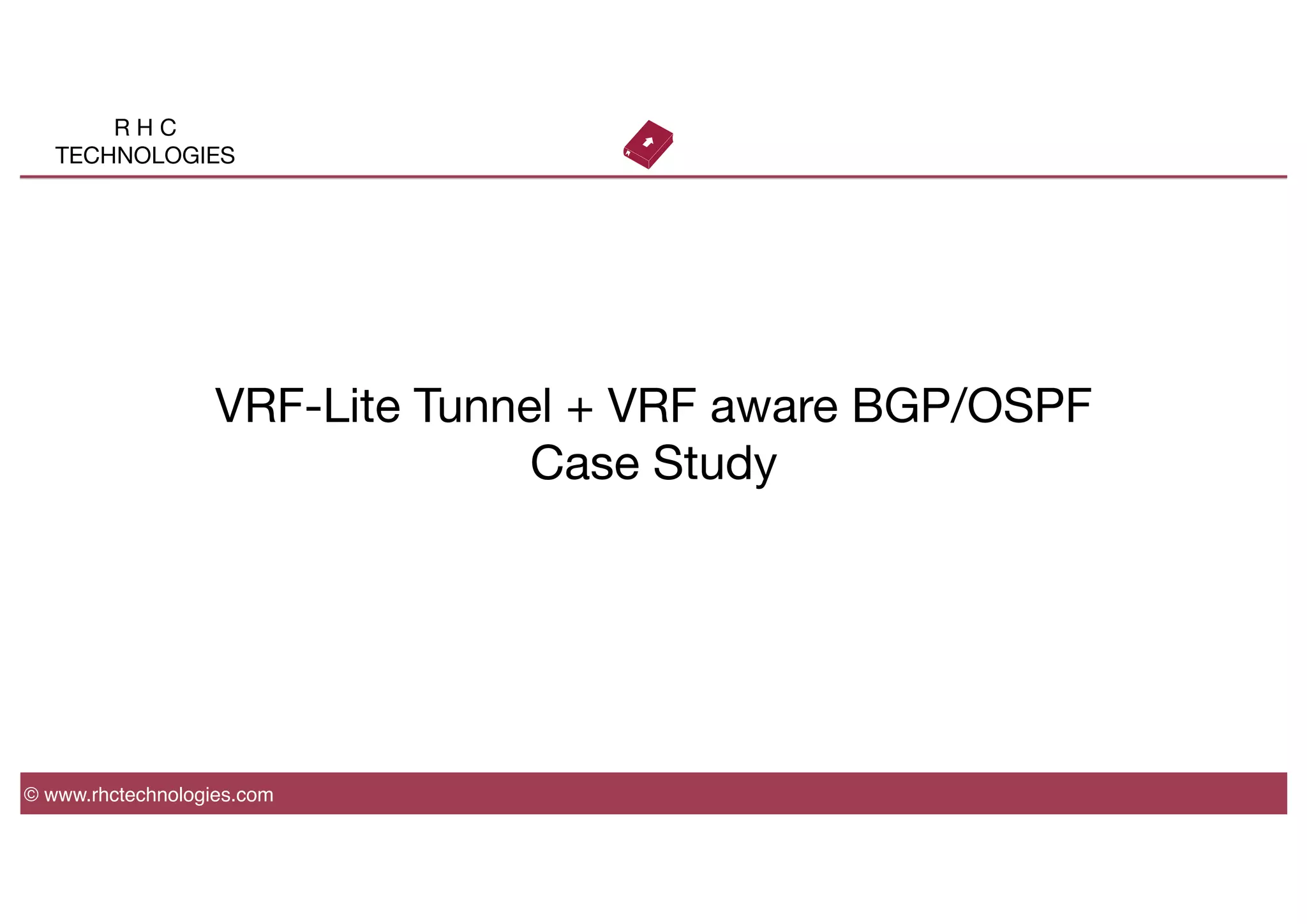 VRF Lab WorkBook | PDF | Computer Networking | Computing