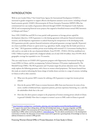 Financing Women-Owned SMEs: A Case Study in Ghana | PDF