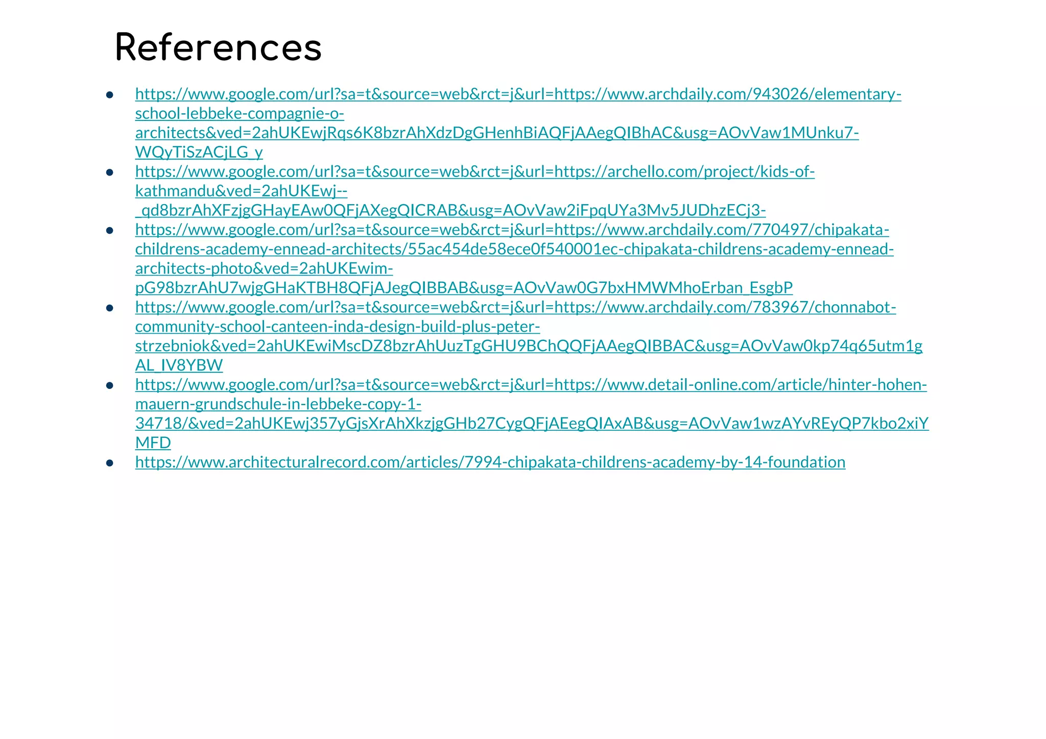 Case study School Design | PPTX