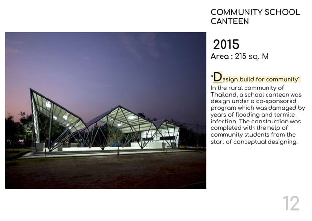 Case study School Design | PPTX