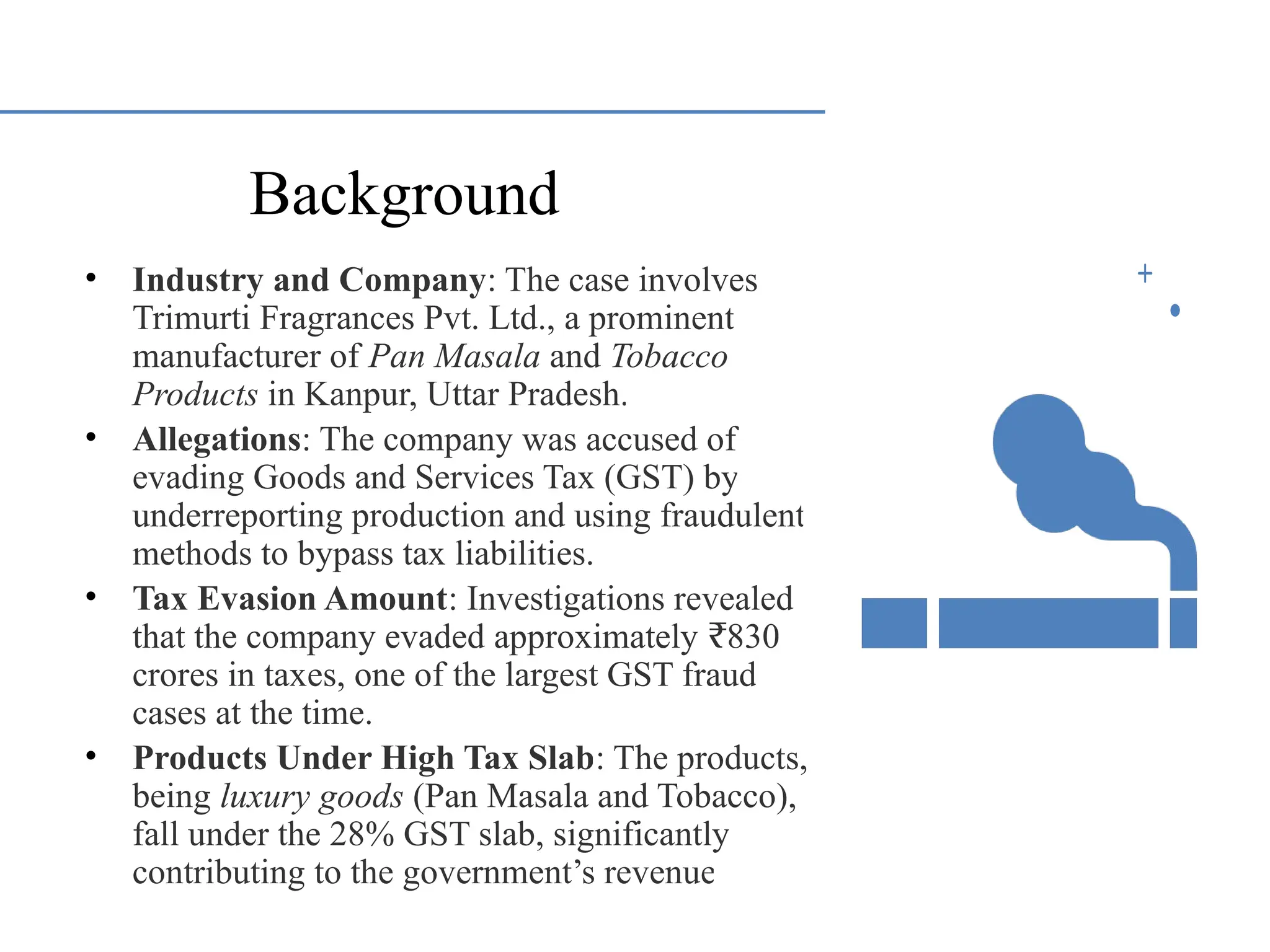 Case Study GST Power point presentations | PPTX
