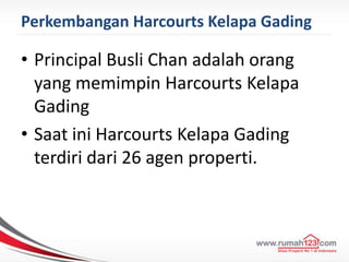 Case study harcourts kelapa gading | PPTX
