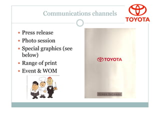 Managing a Toyota Hiace van launch | PDF