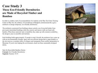 Case study for homeless people | PPTX