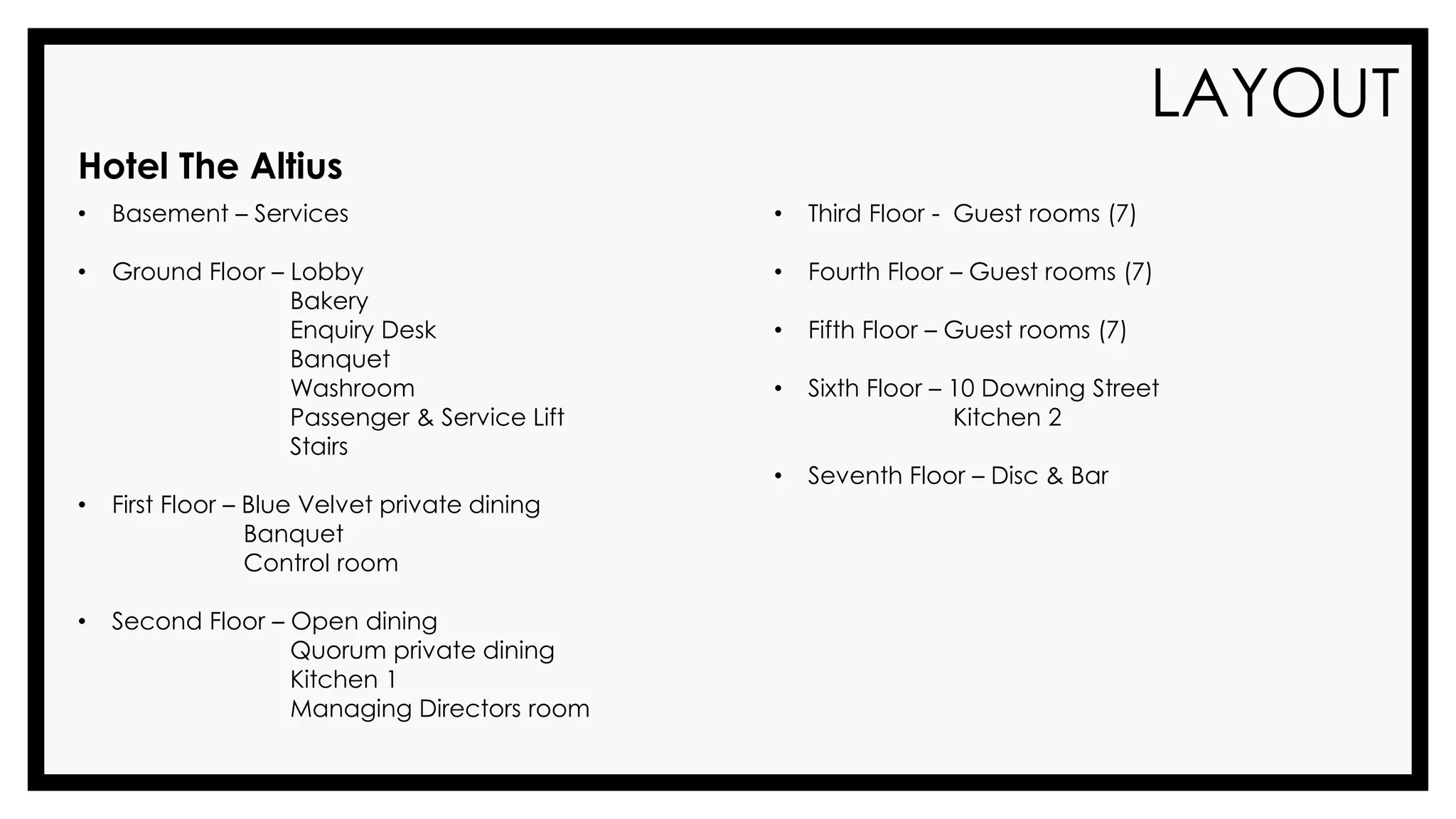 HOTEL Design - Case Study | PDF
