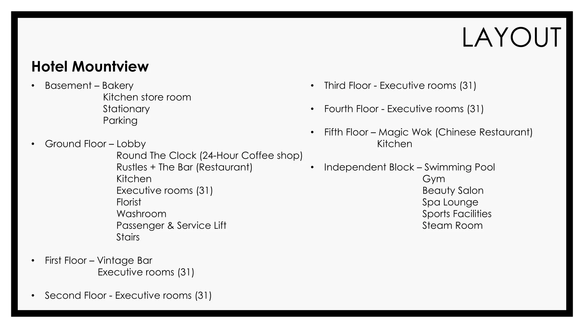 HOTEL Design - Case Study | PDF