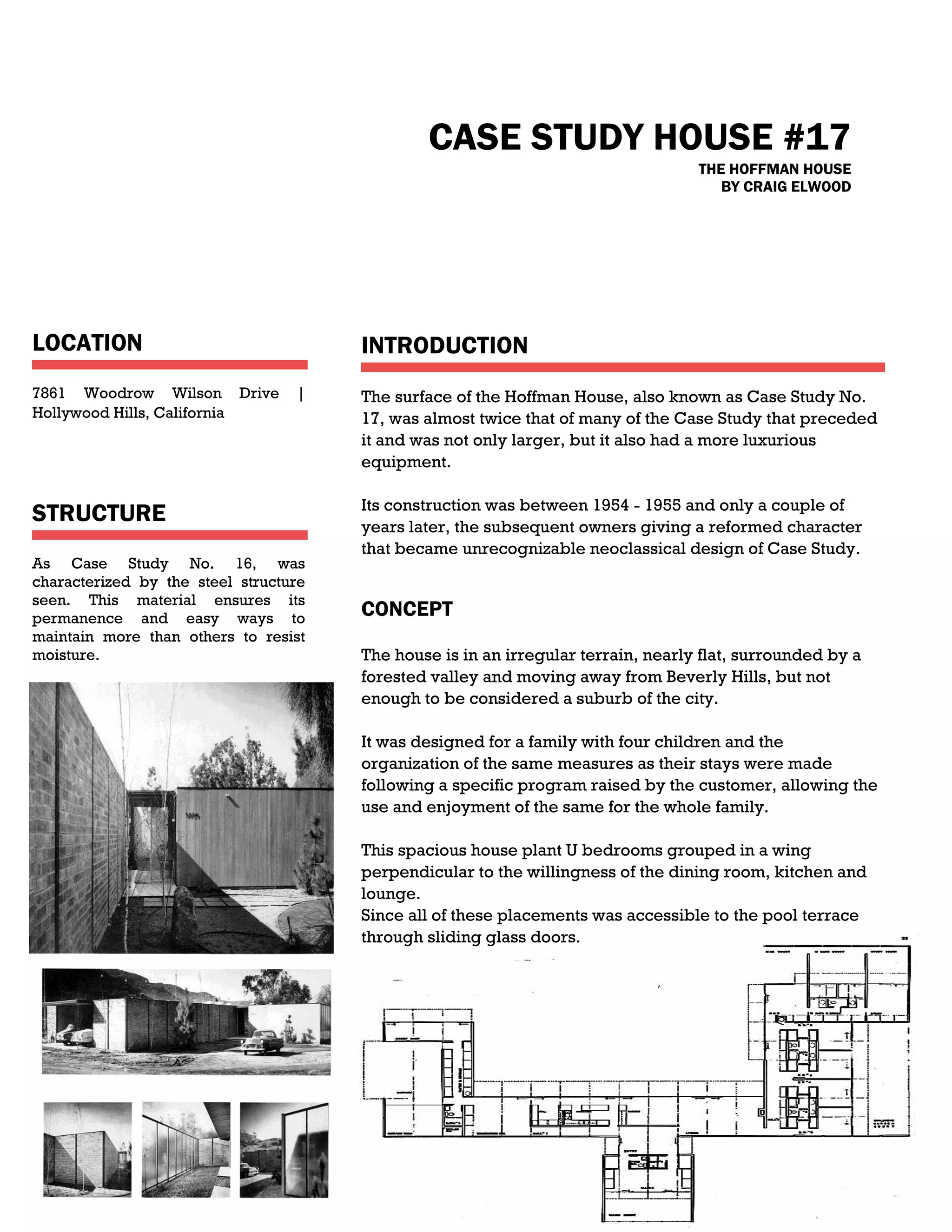 Case study house 17 | PDF