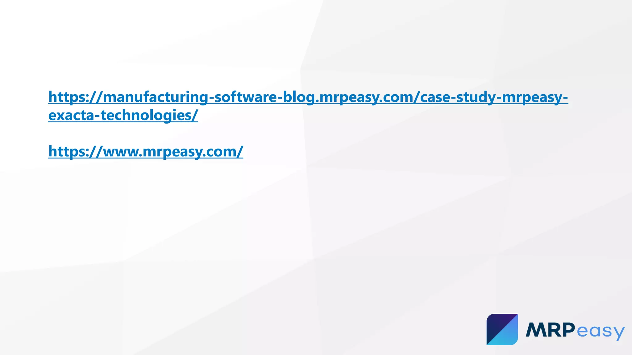 Case study how exacta technologies improved productivity with mr peasy ...