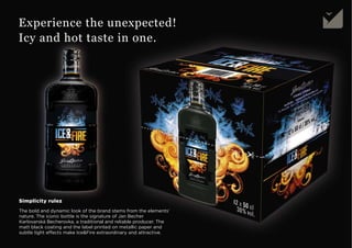 Ice&Fire by Cocoon Group: visual identity and packaging design | PPT