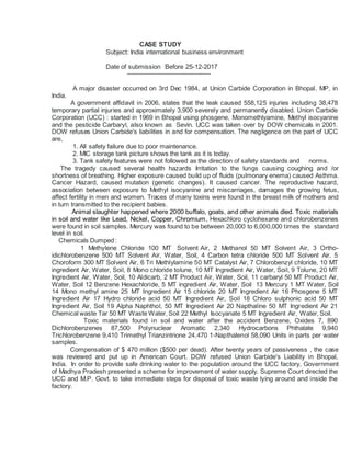 Case study(India international business environment ) | DOCX