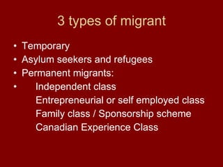 Case Study Immigration Policy Of Canada | PPT