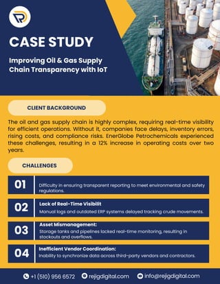 Case Study _Improving Oil & Gas Supply Chain Transparency with IoT ...