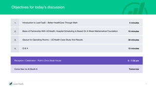 Case Study: Increasing Operating Room Utilization | PDF