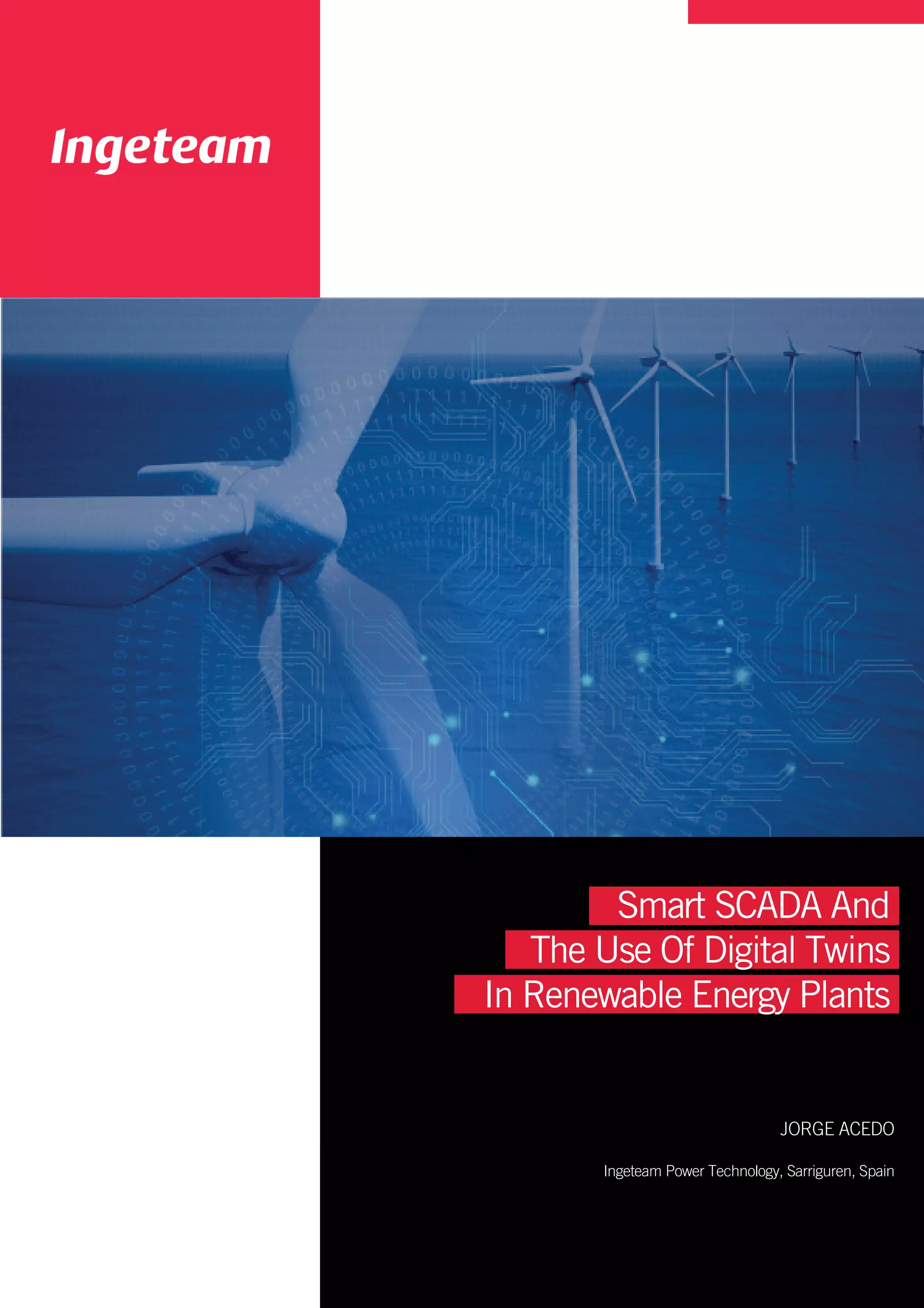 Case Study - Smart SCADA And The Use of Digital Twins In Renewable ...