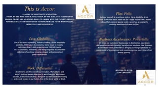 Case study in hospitality finance accor group hotel | PDF