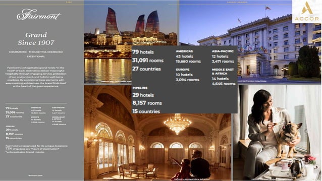 Case study in hospitality finance accor group hotel | PDF