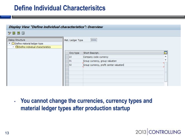 Case study in implementing sap material ledger | PPTX