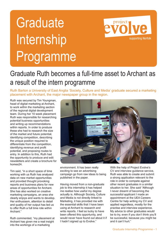 Case Study Internship Flyer | PDF | Business Administration | Business