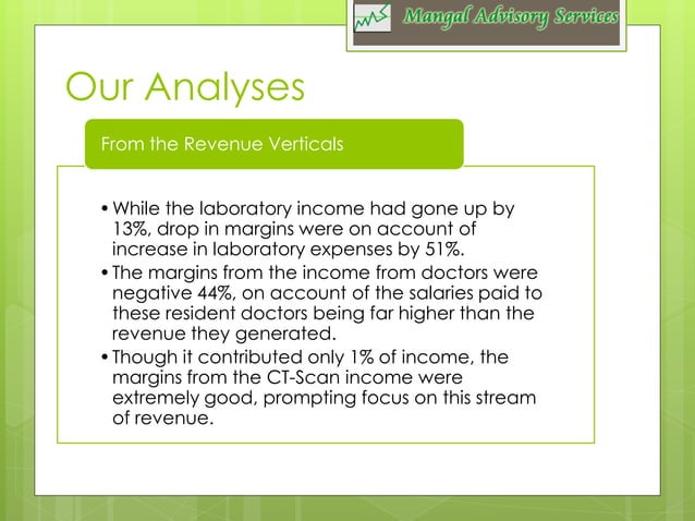 Case study IV hospital - Profitability Analysis | PDF