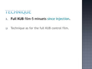 solitary kidney with a stone, Ivu cas study | PPTX