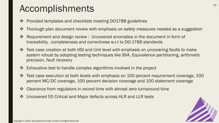 Case Study on IV&V of Attitude and Heading Reference System | PPT