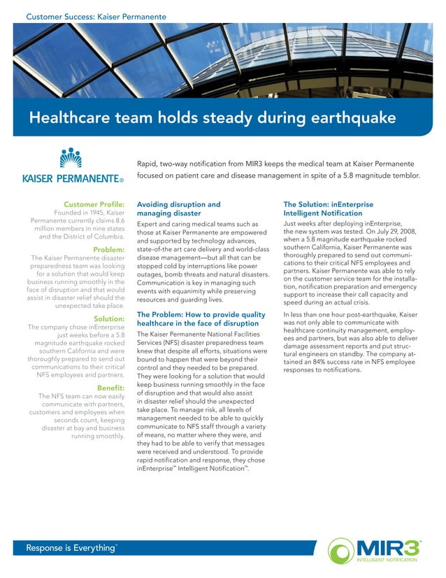 Case Study Kaiser | PDF