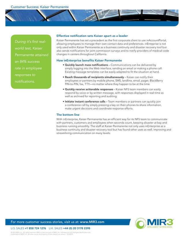 Case Study Kaiser | PDF