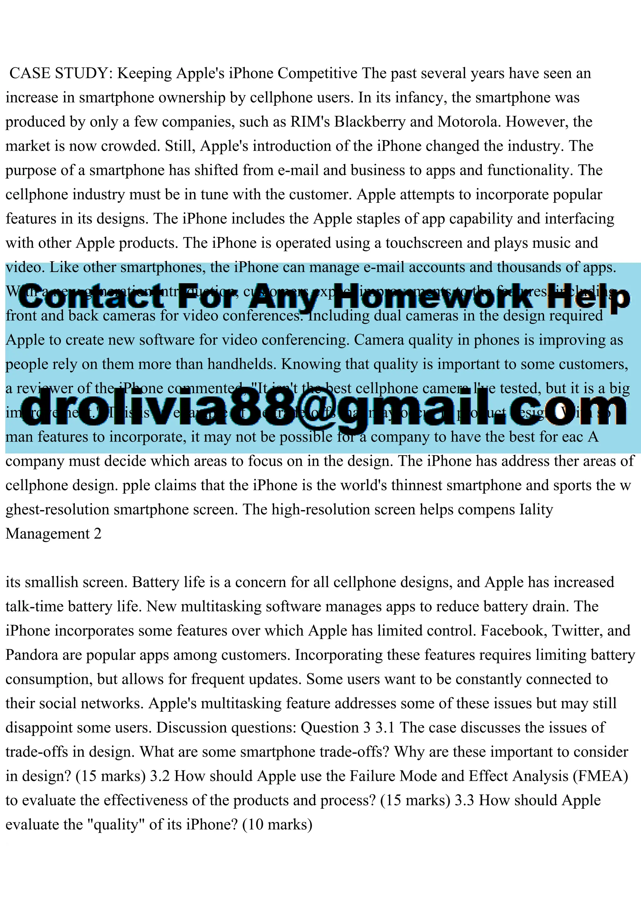 CASE STUDY Keeping Apples iPhone Competitive The past several y.pdf