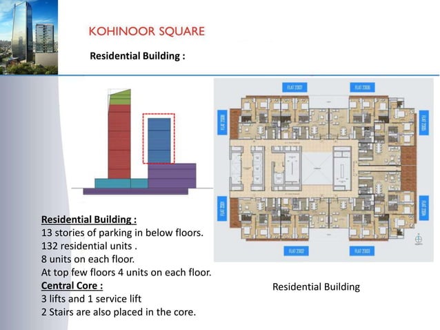 Case study kohinoor square Mumbai | PPTX | Civil Engineering Industry | Industries