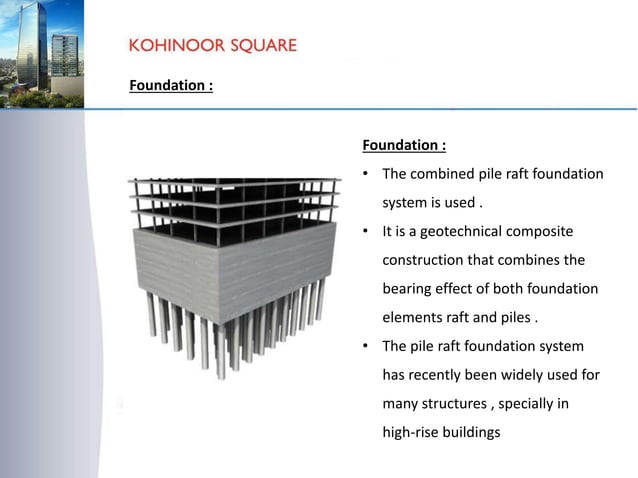 Case study kohinoor square Mumbai | PPTX | Civil Engineering Industry | Industries