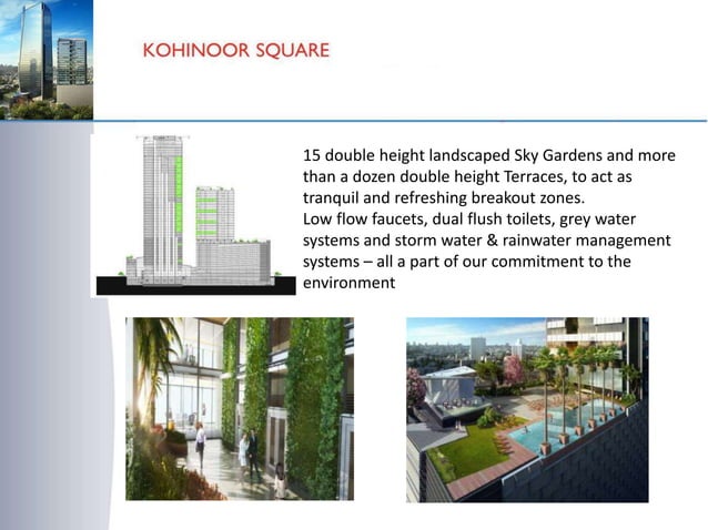 Case study kohinoor square Mumbai | PPTX | Civil Engineering Industry | Industries