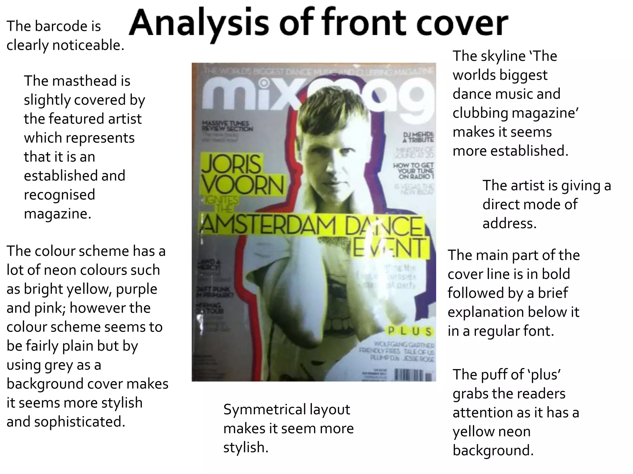 Case study magazine mixmag | PPTX
