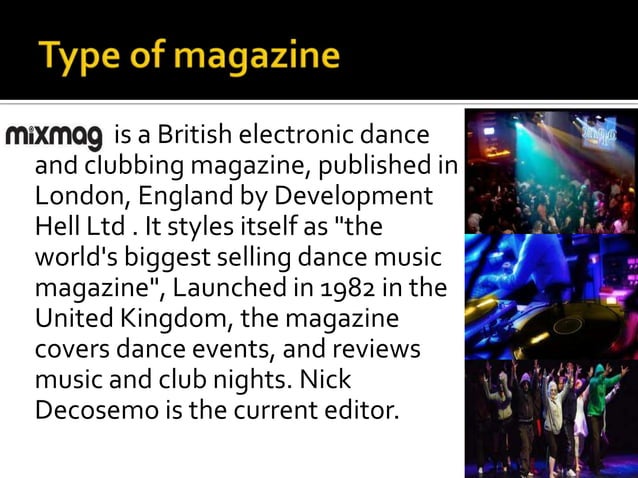 Case study magazine mixmag | PPT