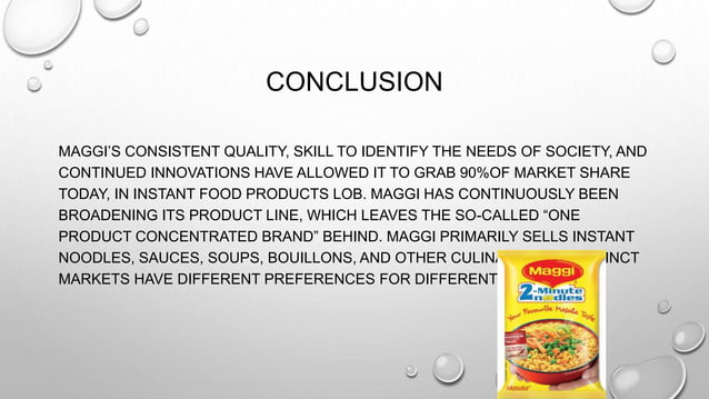 case study Maggi.pptx | Food Industry | Industries