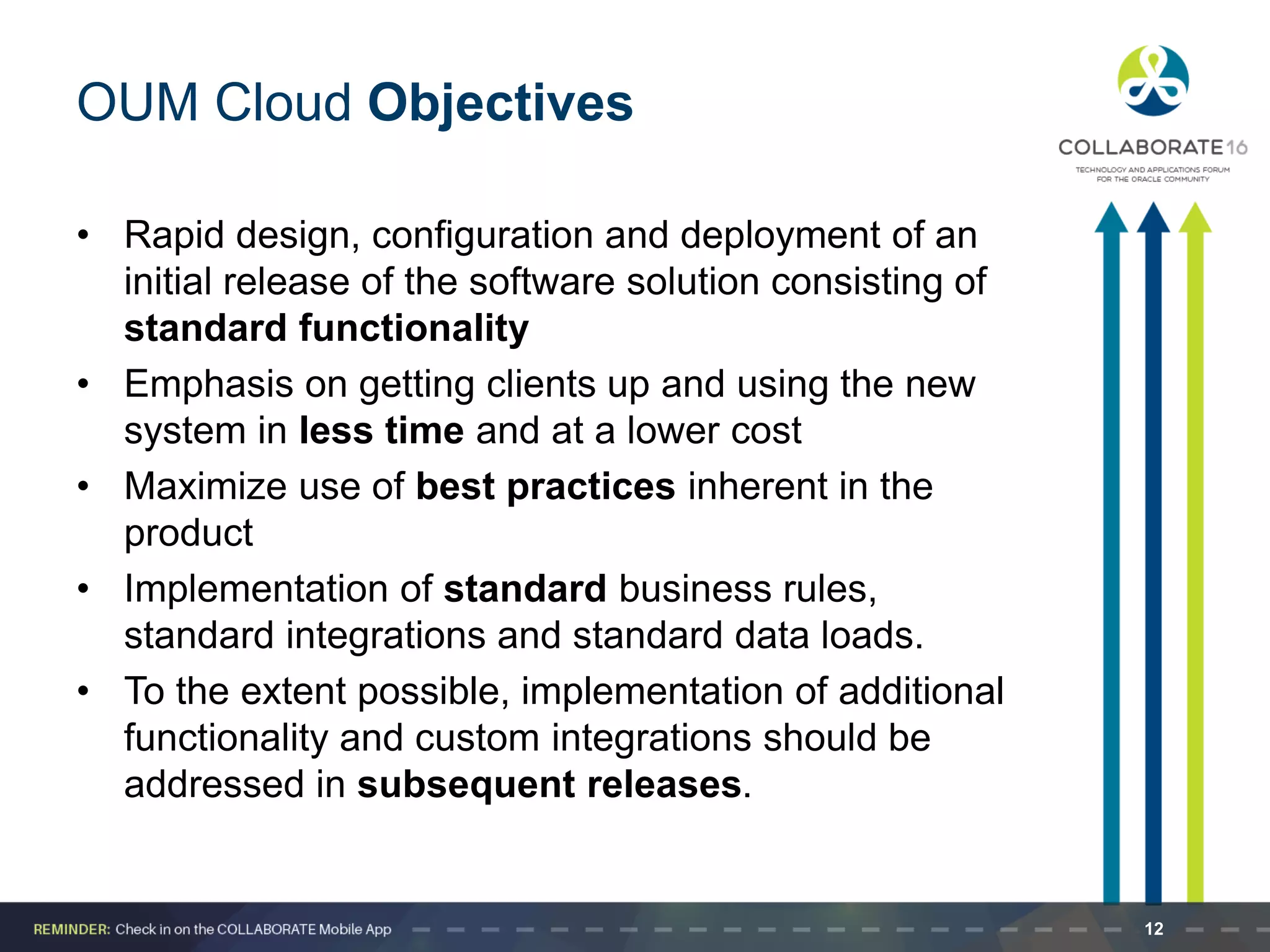 Case study: Managing a Fusion Financials Cloud Implementation with ...
