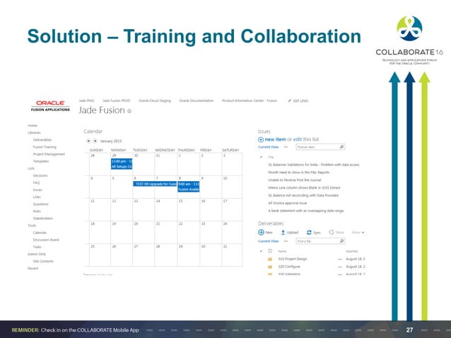 Case study: Managing a Fusion Financials Cloud Implementation with ...