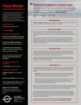 Industrial Manufacturer Case Study | PDF